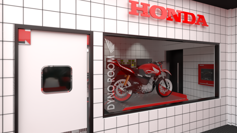 Honda Motors Showroom & Retail Space (JITRA) – SHAHNAZ Interiors
